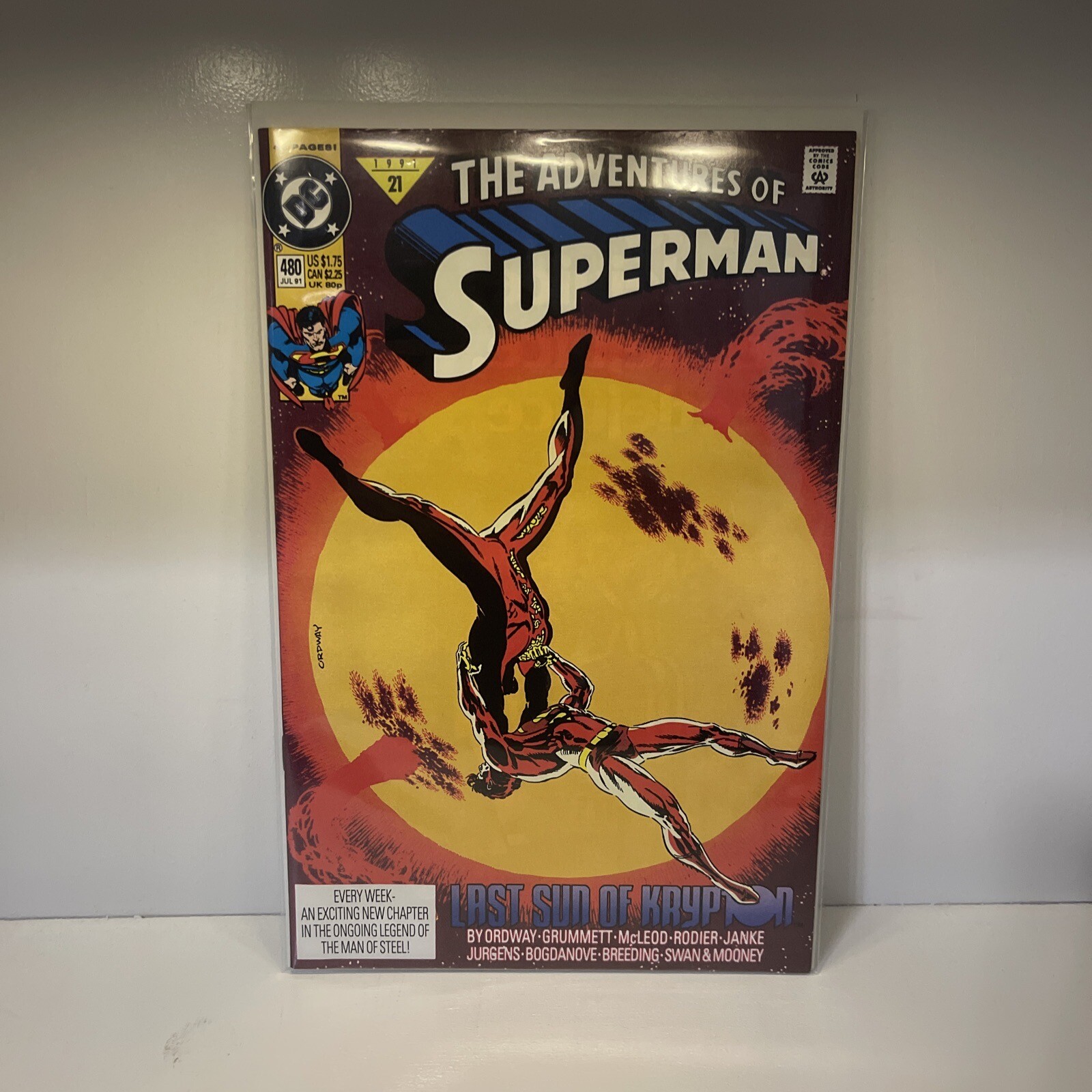 The Adventures Of Superman #480 1991 DC Comics Last Son Of Krypton | eBay