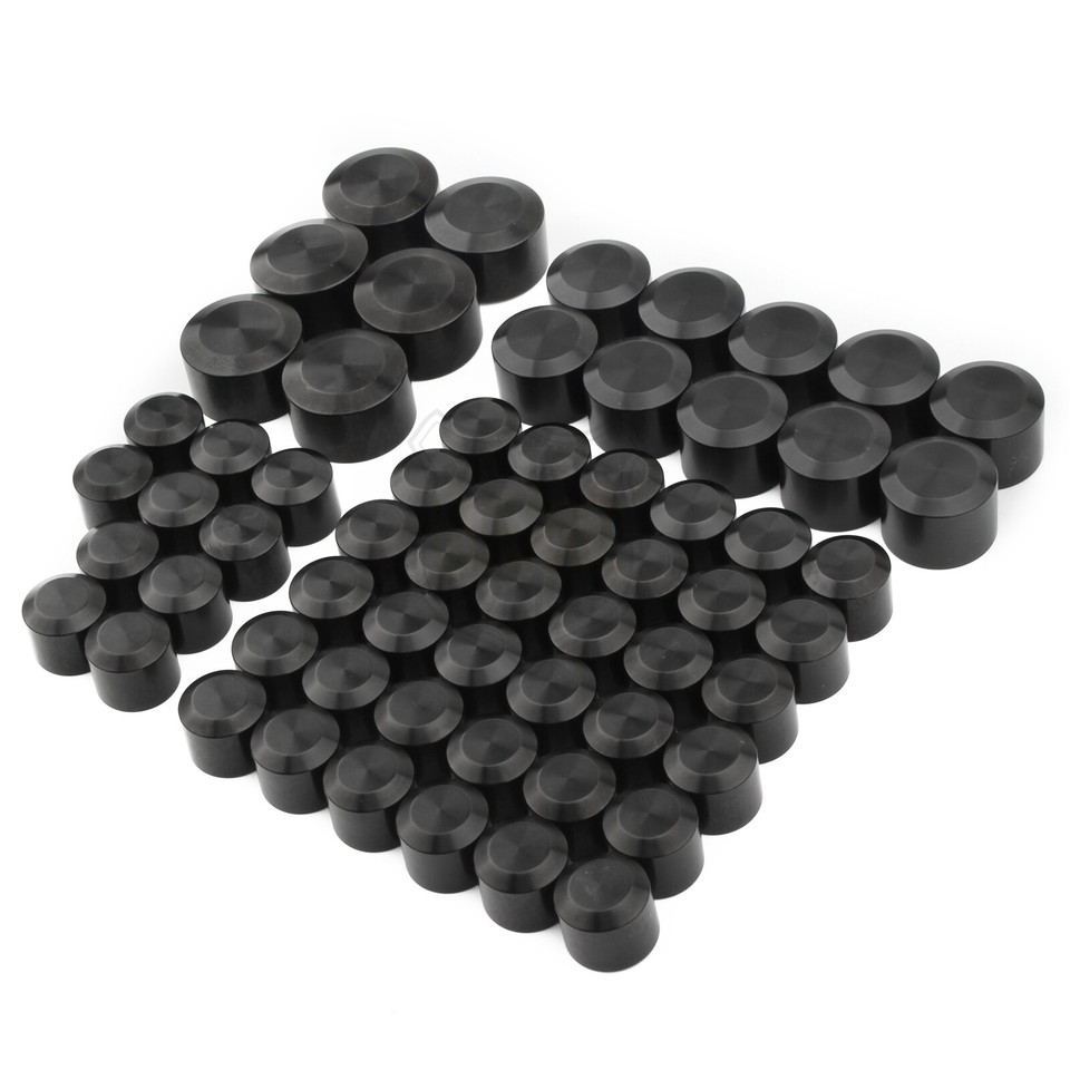 Engine Bolt Covers Cap Kit for Harley M8 Touring Road Street Glide 17 ...