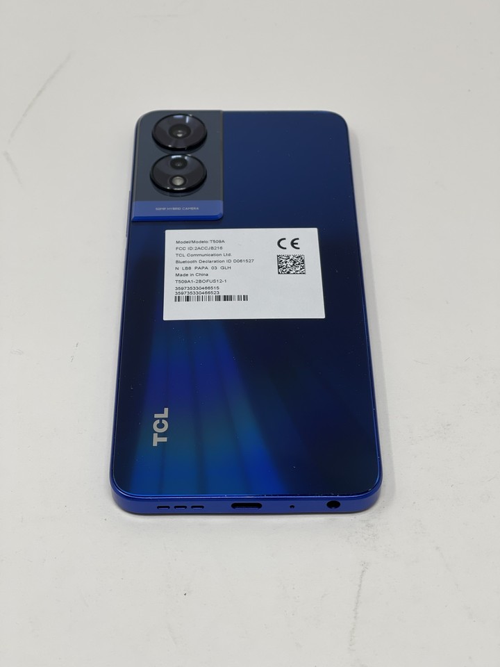 TCL T509A 256GB Unlocked Ocean Blue New Open Box | eBay