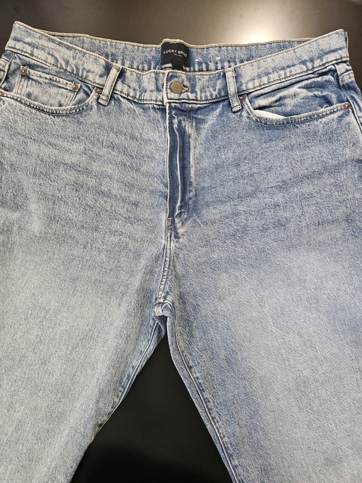 Lucky Brand Blue 363 New Vintage Straight Men’s Denim Jeans Size 40 X ...
