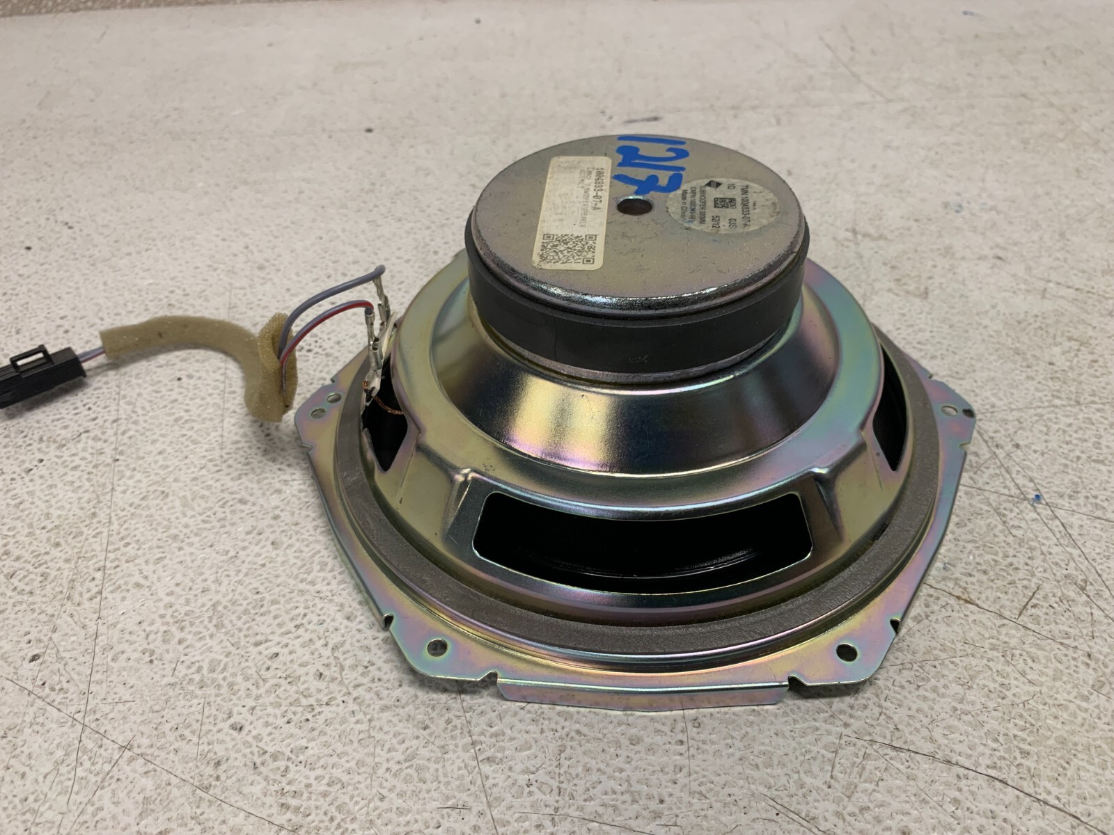 12-20 TESLA MODEL S SUBWOOFER SPEAKER AUDIO SOUND SPEAKER ASSEMBLY, OEM ...