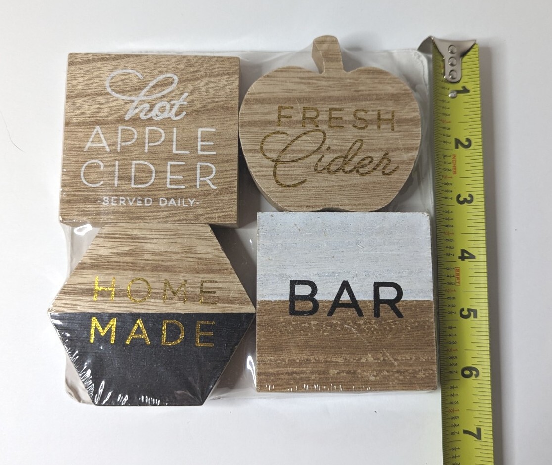 Target Bullseye Playground Mini Wood Tiered Tray Coffee Bar Hot Cider ...