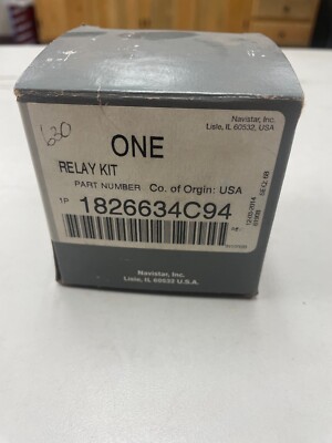 GENUINE INTERNATIONAL GLOW PLUG RELAY KIT 1826634C94 | eBay