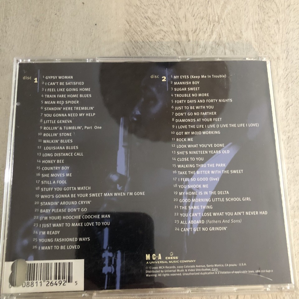 Muddy Waters The Anthology CD 2001 MCA Chess Records 2CD | eBay