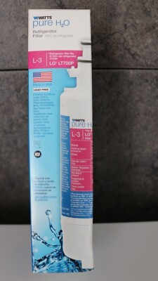 Watts Pure H2O Refrigerator Filter L-3 LG LT700P | eBay
