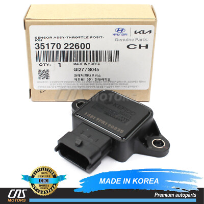 GENUINE Throttle Position Sensor Fits 2000-2010 Hyundai Kia OEM ...