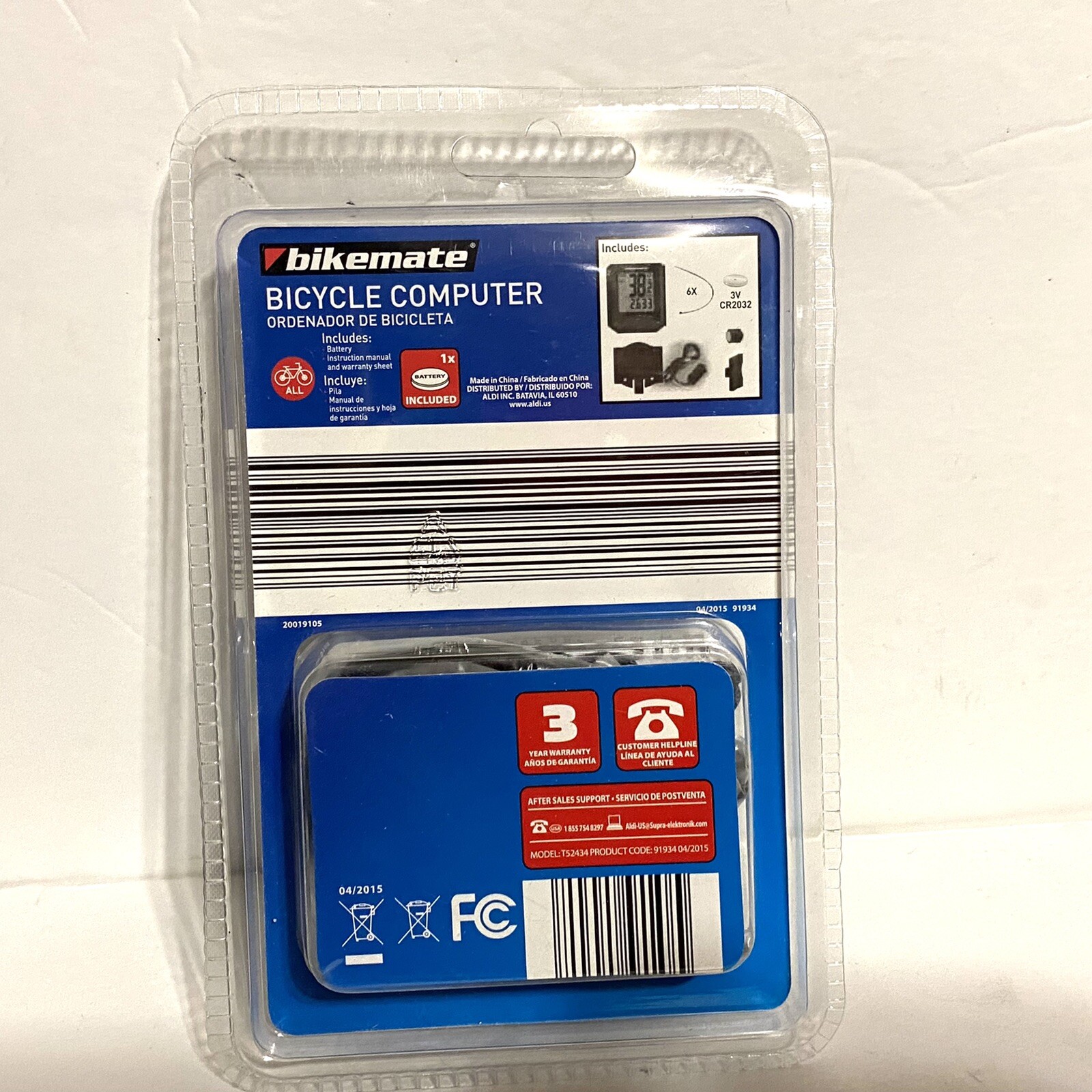 Bikemate Bicycle Computer Features Speedometer, Odometer, Trip Time | eBay