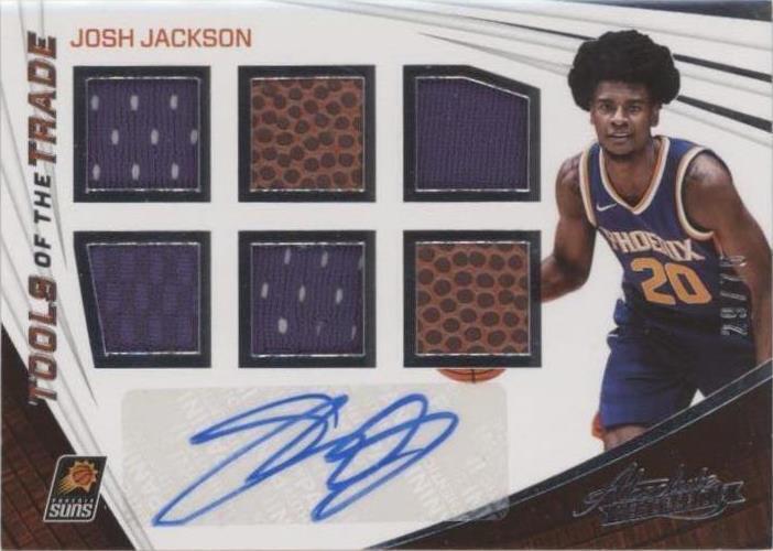 2017-18 Panini Absolute - Tools of the Trade Signatures Six Swatch Josh ...