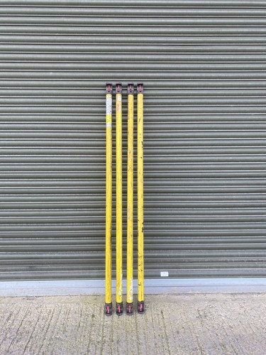 4 x Boss 1.8m Horizontal Fibreglass Zone 1 GRP Scaffold Tower Braces ...