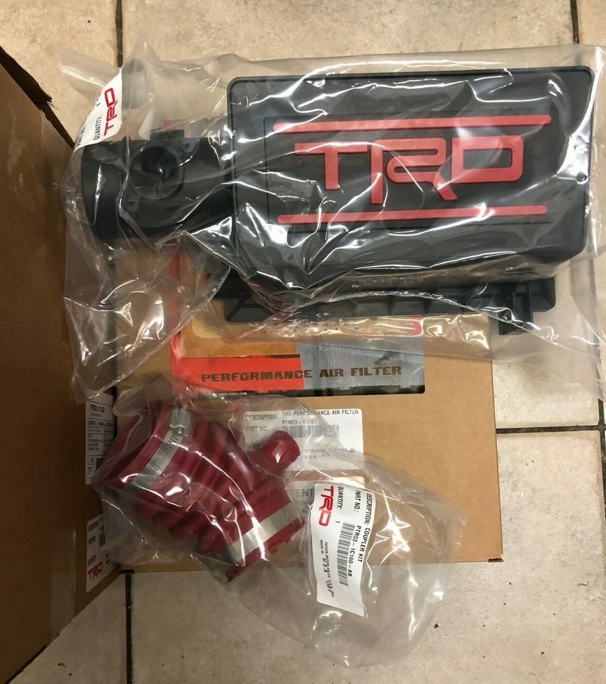 2018-2022 TOYOTA C-HR TRD PERFORMANCE AIR INTAKE SYSTEM GENUINE OEM ...