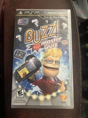 Buzz Master Quiz (Sony PSP, 2008) 711719971658| eBay