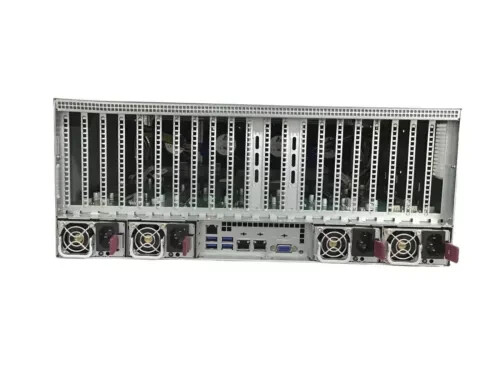 4U AI Double-Width GPU Server 8x NVIDIA Tesla 2x Xeon 16 Cores 480GB ...