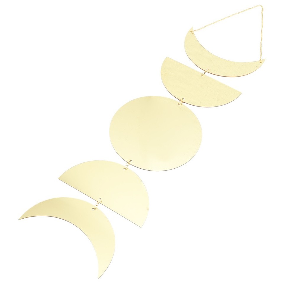 Acrylic Wall Mirror Household Moon Phase Aesthetic Mirror Home Hanging ...