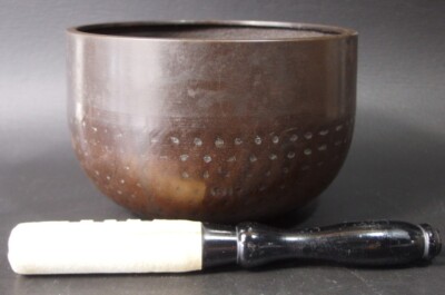 or2585 JAPANESE BUDDHIST SINGING BOWL ORIN GONG 18.1 cm / 7.1 inch ...