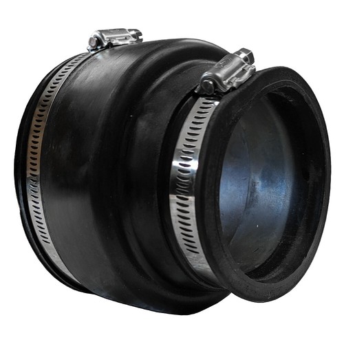Coupling Adaptor 110-122mm / 80-95mm Flexible EPDM Rubber Pipe Reducer ...