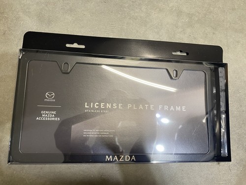 Mazda License Plate Frame - C9N6-V4-027 Genuine Mazda Accessories New ...