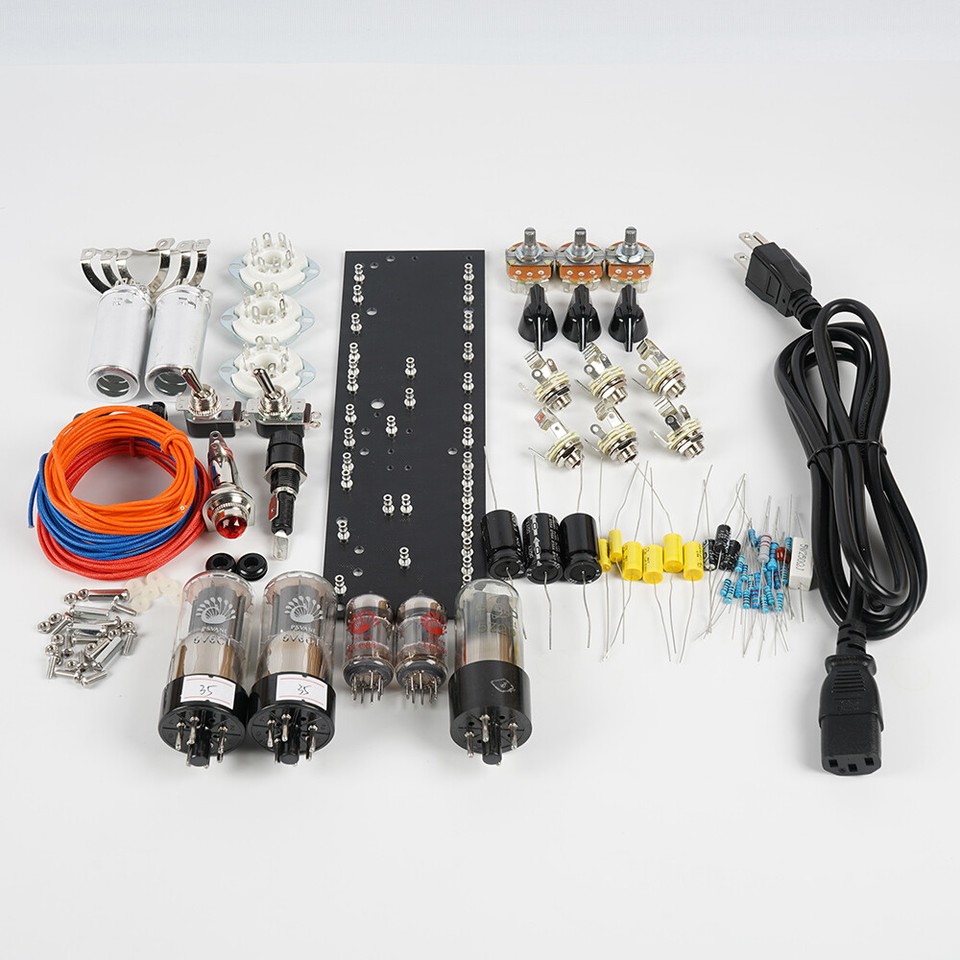 1Set 6V6 Push Pull DIY Amplifier Kit 5E3 Deluxe Guitar Tube Amp KIT | eBay
