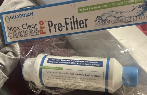 Guardian Max Clear Carbon Pro Pre-Filter - 10000 gal | eBay