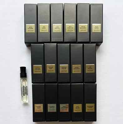 Giorgio Armani Prive Perfume Collection Sample Spray Vial 17pc Set 2ml ...