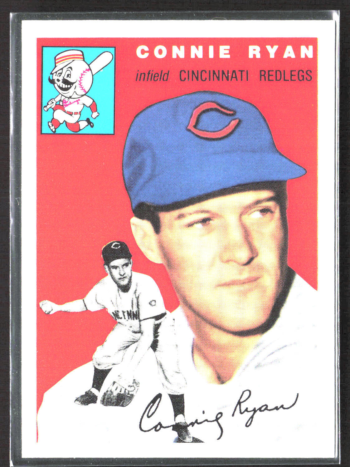 1994 1954 Topps Archives Reprint Connie Ryan #136 Cincinnati Reds | eBay