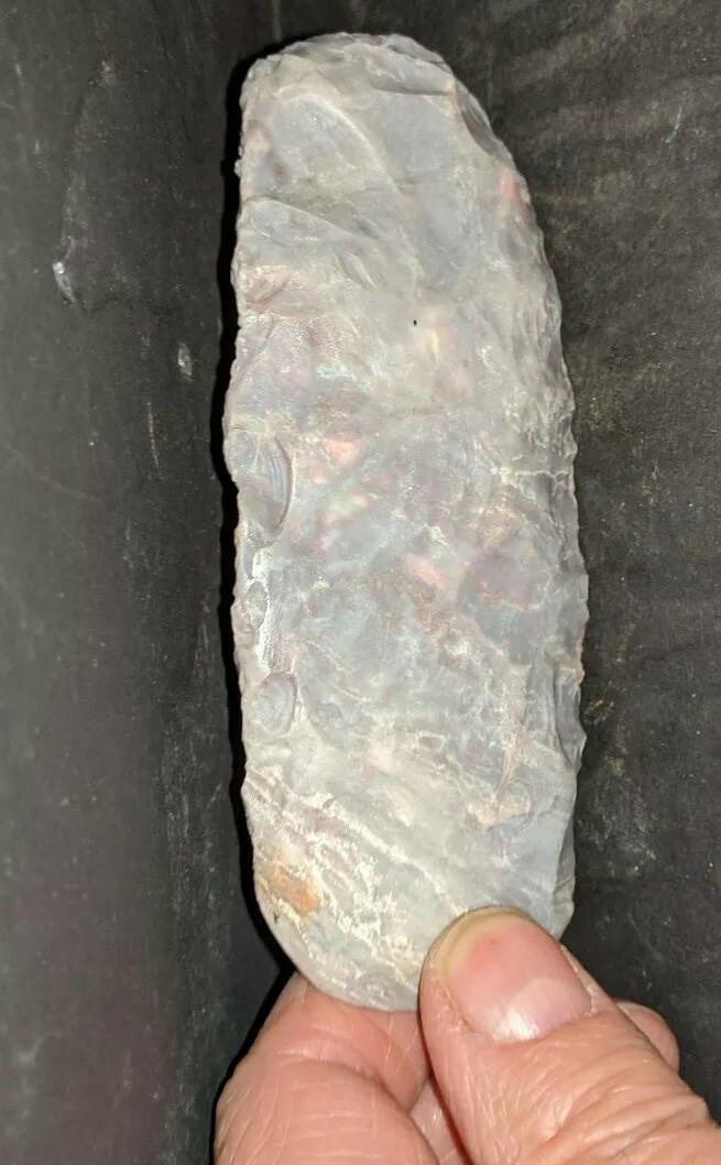 NEOLITHIC STONE CHISEL TOOL BLADE CELT ORIGINAL AFRICAN NIGER SAHARA ...