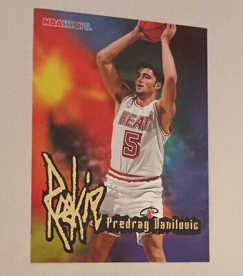1996-97 NBA Hoops Rookie Predrag Danilovic Rookie Miami Heat #268 RC | eBay