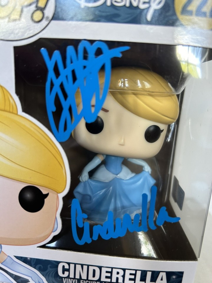 Disney Cinderella Signed JENNIFER HALE Funko Pop # 222 OC Cert ...
