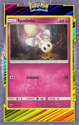 Spododo - SL3:Ombres Ardentes - 97/147 - Carte Pokemon Neuve Française ...