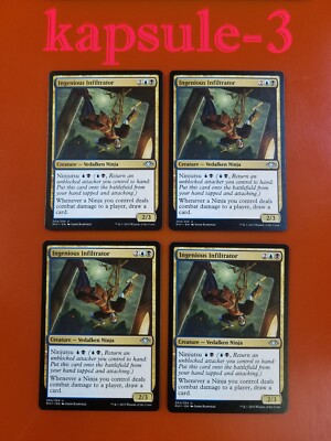 4x Ingenious Infiltrator | Modern Horizons | MTG Magic Cards | eBay