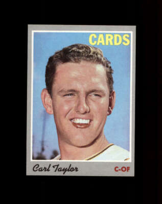 1970 Topps Baseball #076 Carl Taylor STARX 5.5 EX+ (LS804176) | eBay