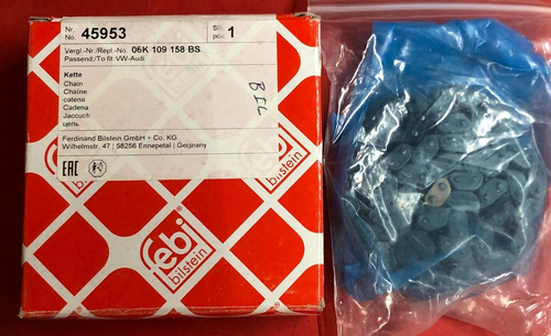 FEBI 45953 BILSTEIN 06K109158AM 06K109158BS TIMING CHAIN FOR VOLKSWAGEN ...