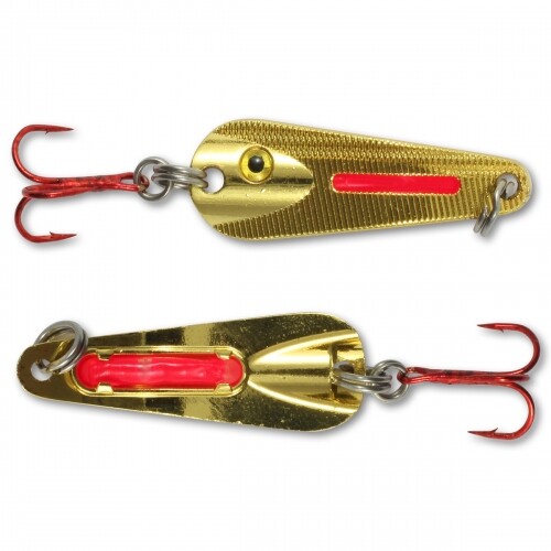 Northland Tackle Glo Shot Spoon - Metallic Gold - 1/4 oz Ice Fishing | eBay