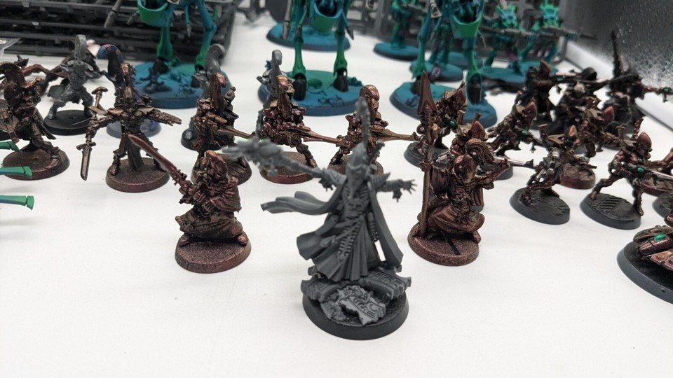 Eldar Aeldari Lot, Wave Serpent, War Walkers, Wraith guard, Warhammer ...