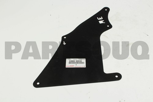 5388560030 Genuine Toyota SEAL, FRONT FENDER APRON TO FRAME, NO.1, RH ...