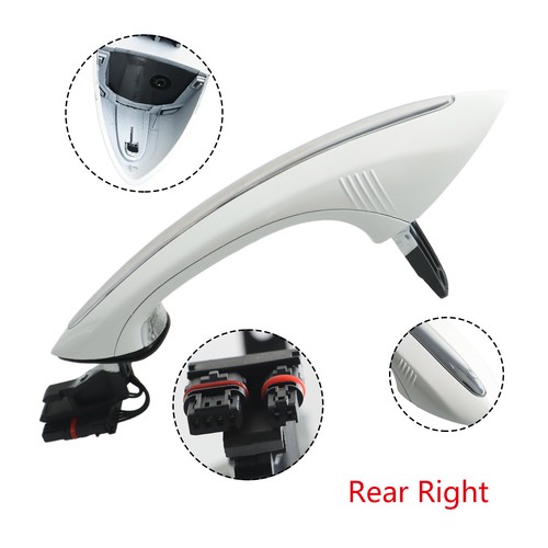 White Exterior Door Handle Fit for BMW 535i 550i 520i 528i 640i ...