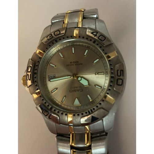 Casio Quartz Men's 708 MTD-1020 Watch - Water Resistant Working w/ New ...