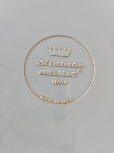 Set 8 Vintage 50s Windsor Melmac 10" Dinner Plate Melamine USA 410-4 ...
