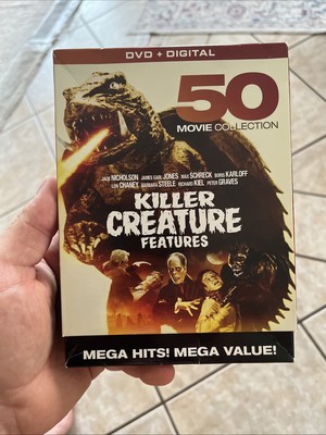 Killer Creature Features Horror 50 Movie Collection DVD Set | eBay