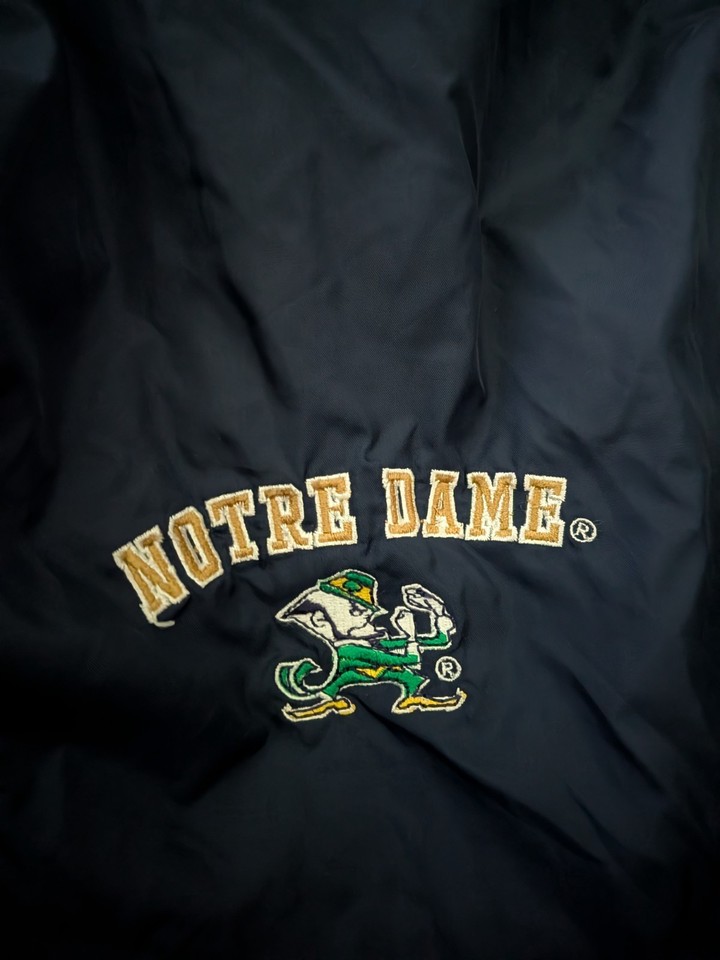 Steve And Barry’s VTG Notre Dame Fighting Irish Jacket 90s Y2K Mens XL ...