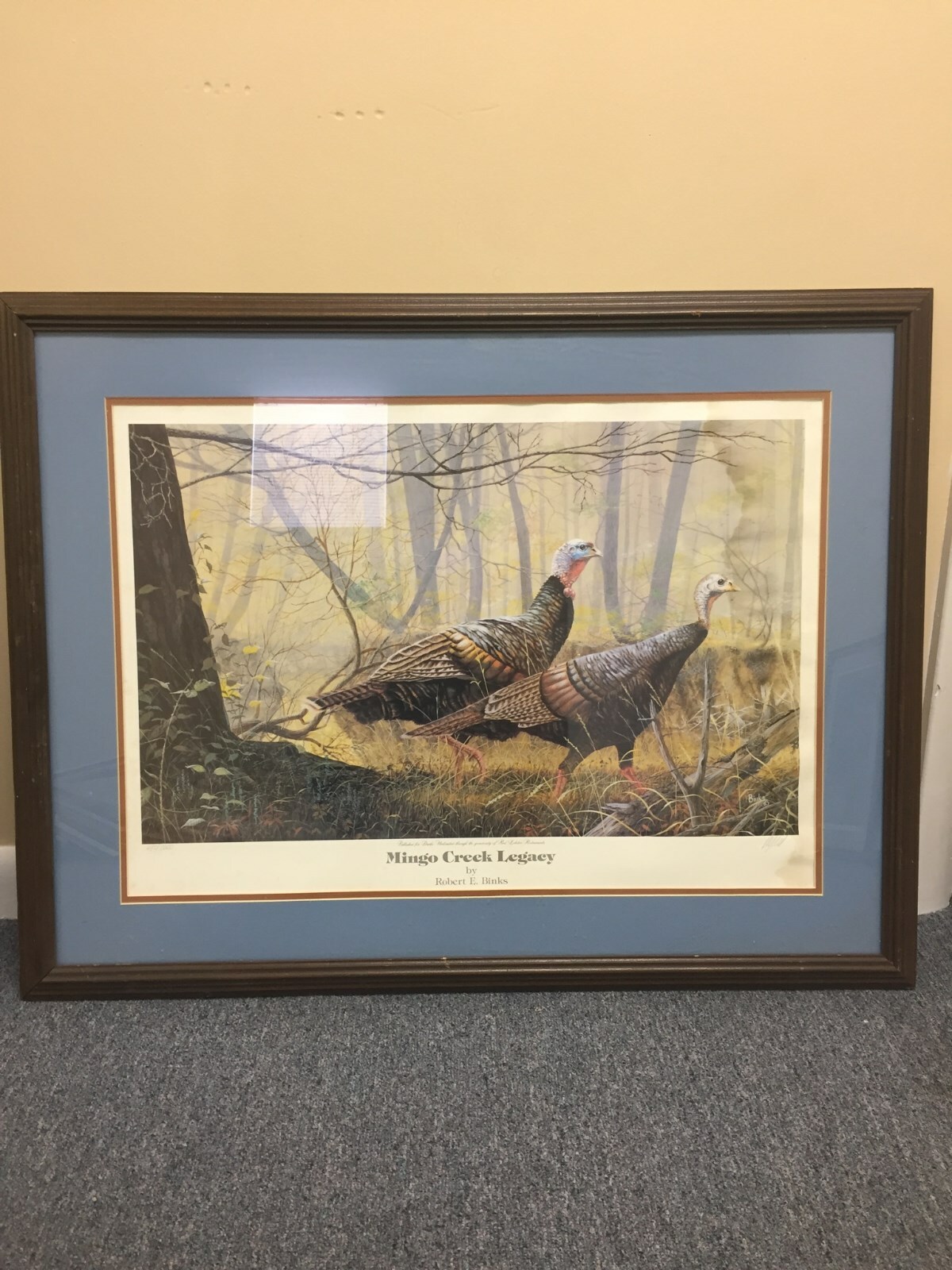 Mingo Creek Legacy- Artist Robert E. Binks- Framed, Good condition | eBay