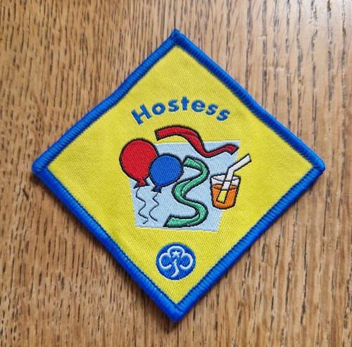 GirlGuiding Old Hostess Brownie Interest Badge 2000-2018 | eBay UK