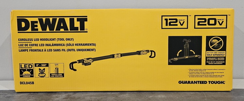 New DeWALT 12V 20V Cordless Hoodlight LED Work Light DCL045B Bare Tool ...