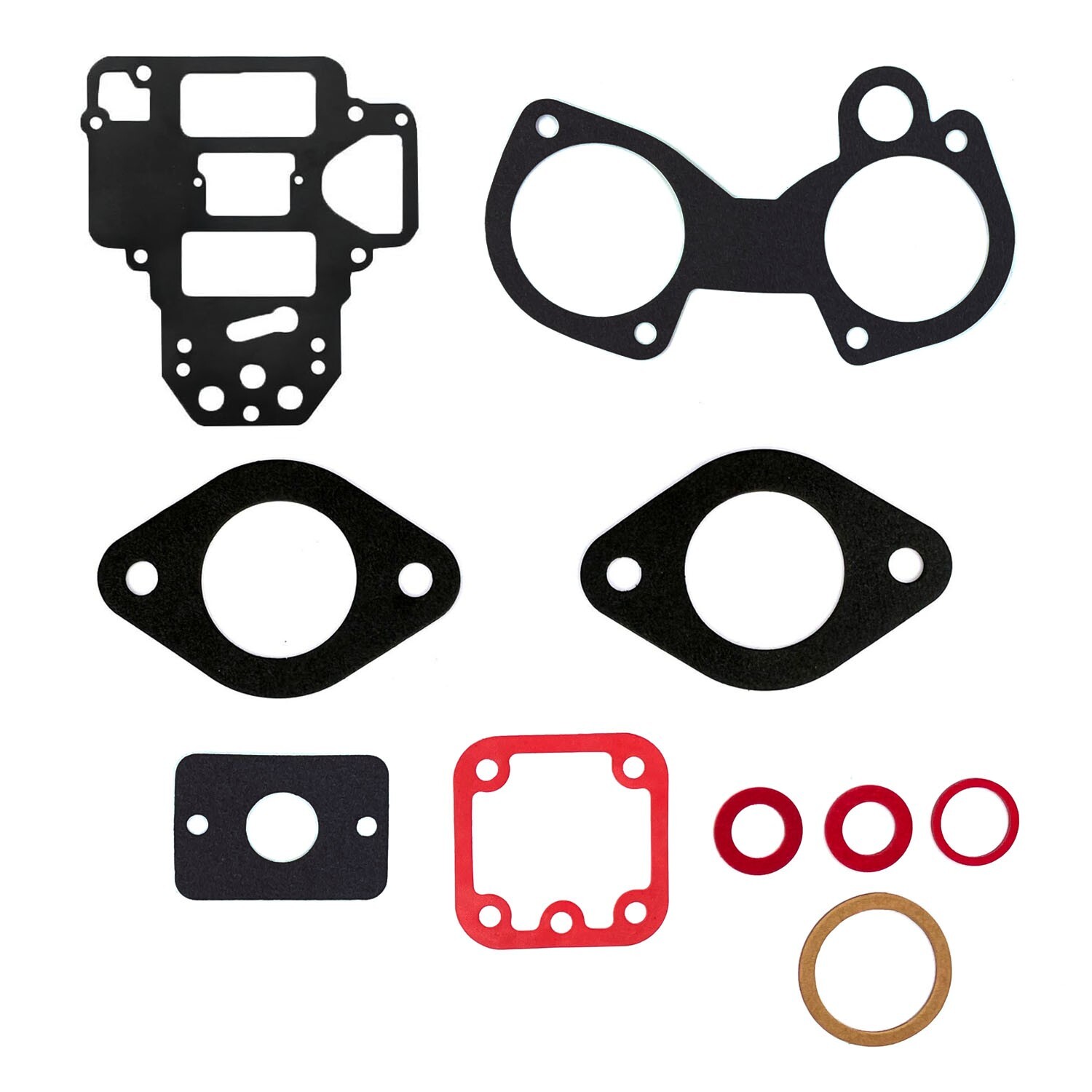 WEBER 40 DCOE Carburetor Premium Service Kit Rebuild Kit With Brass ...