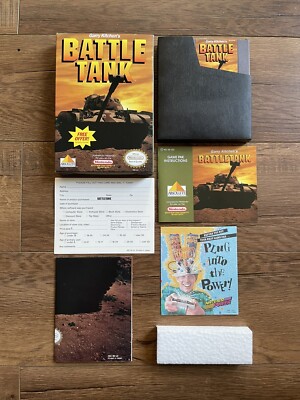Battle Tank Battletank Nintendo NES COMPLETE CIB w/ Poster | eBay
