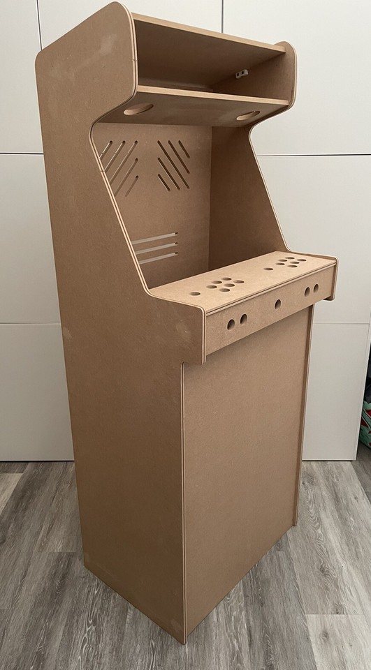 Widescreen 2 Player Full Size Arcade Cabinet DIY Flatpack Kit Raspberry ...