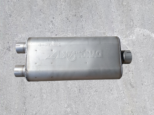Dynomax Valve Drone Free Performance USA Single 3" In Twin Out 2.5" Ram ...