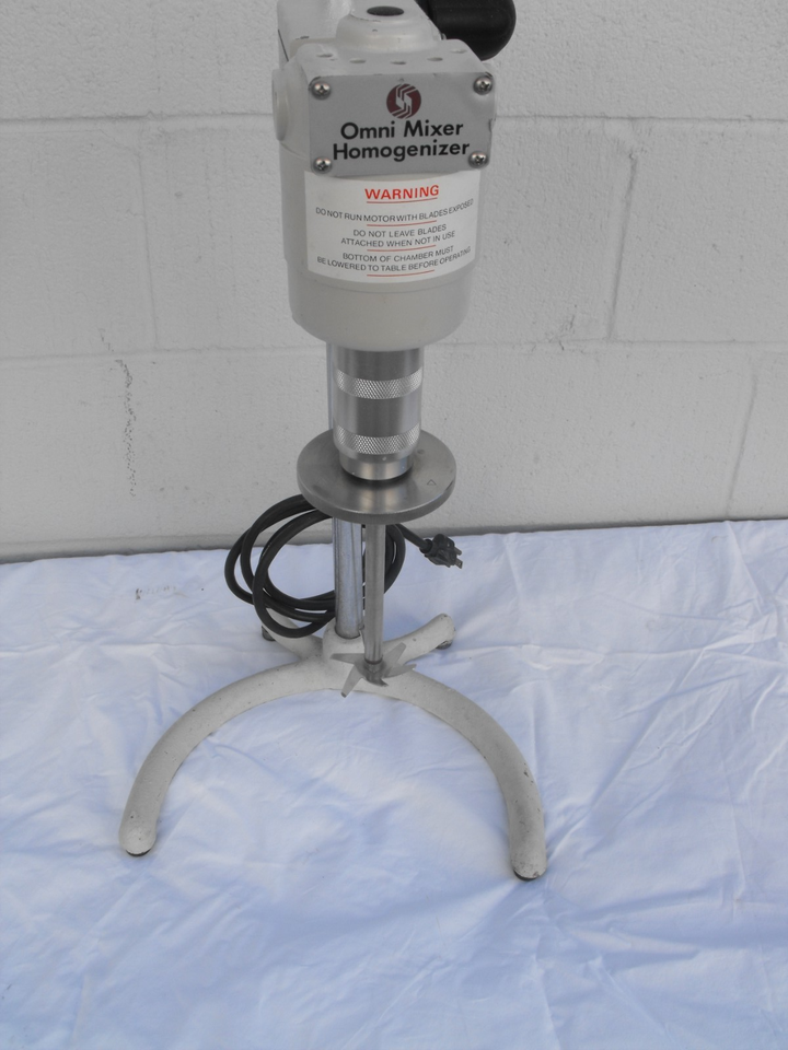 Omni-Mixer Homogenizer #17105 W/ Speed Control & Blade, Great Value ...