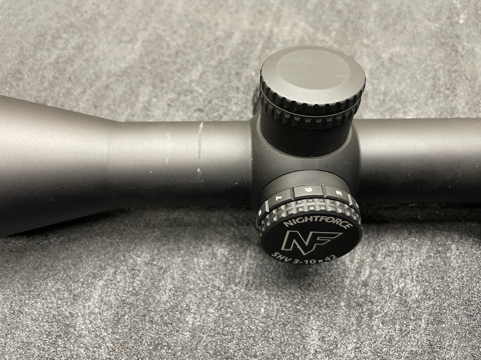 Nightforce SHV 3-10x42mm Illuminated Riflescope MOAR Reticle SFP | eBay