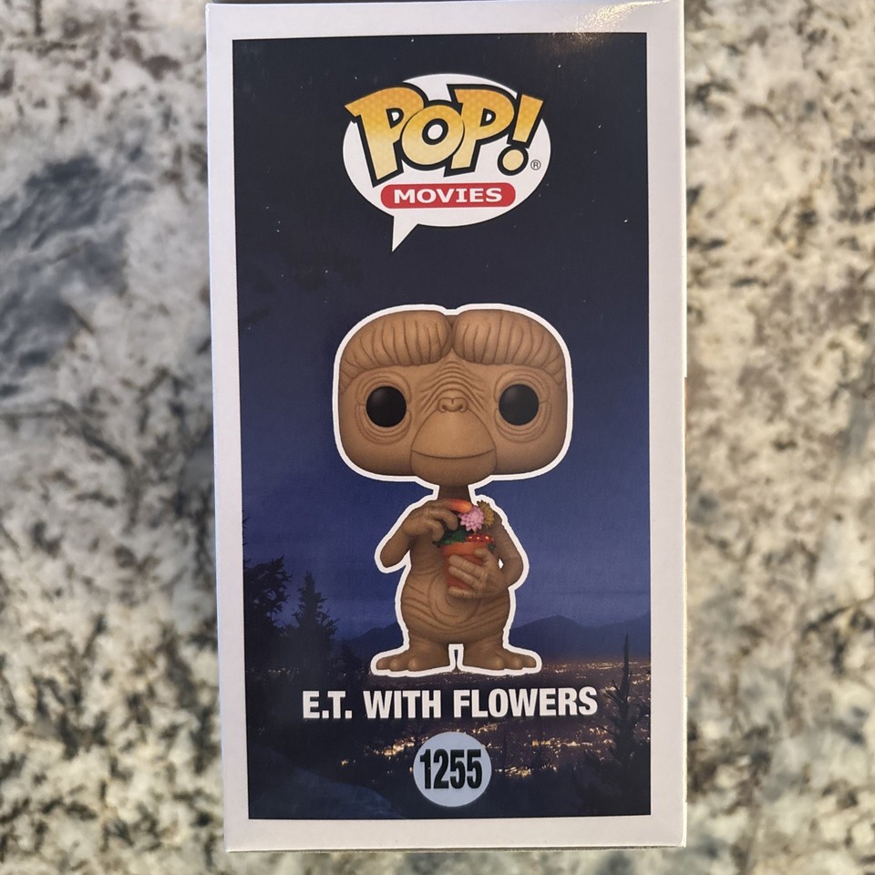 BOX DAMAGED Funko Pop! # 1255: E.T. The Extra-Terrestrial - E.T. with ...