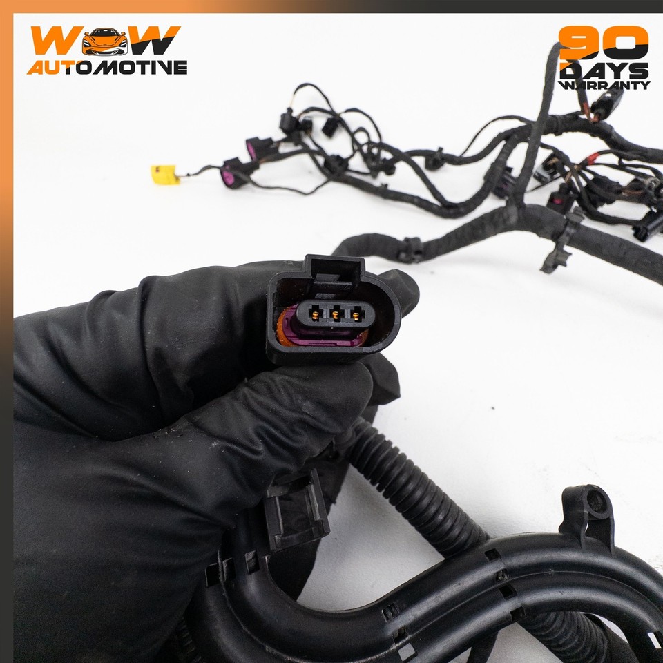 07-11 BENTLEY CONTINENTAL GTC FRONT RIGHT ENGINE MOTOR WIRING HARNESS ...